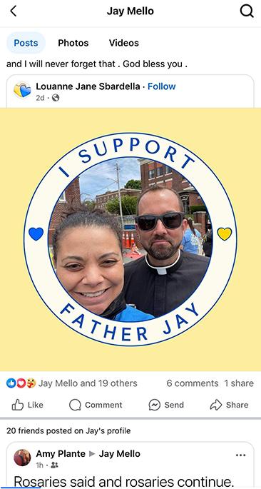 Parishioners rally behind priest put on leave for alleged sexual misconduct | National Catholic ...